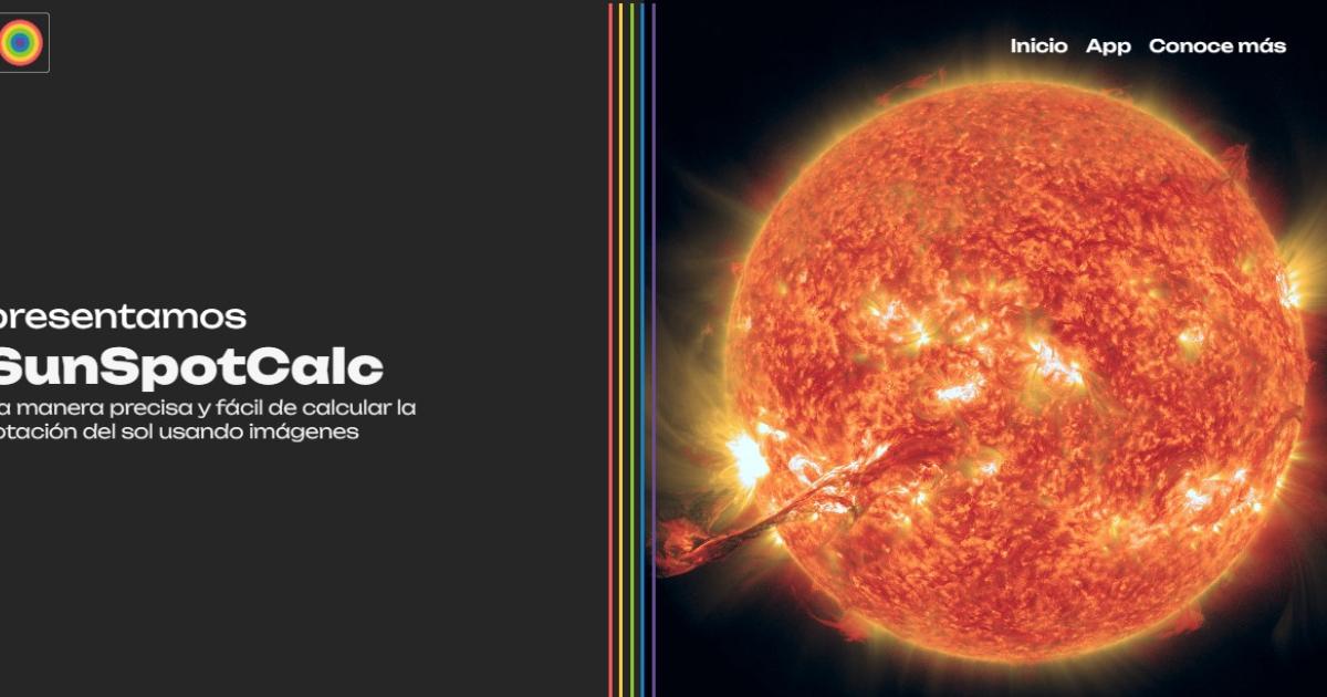 ¿Sabías que existe una app que permite conocer la rotación del sol ...